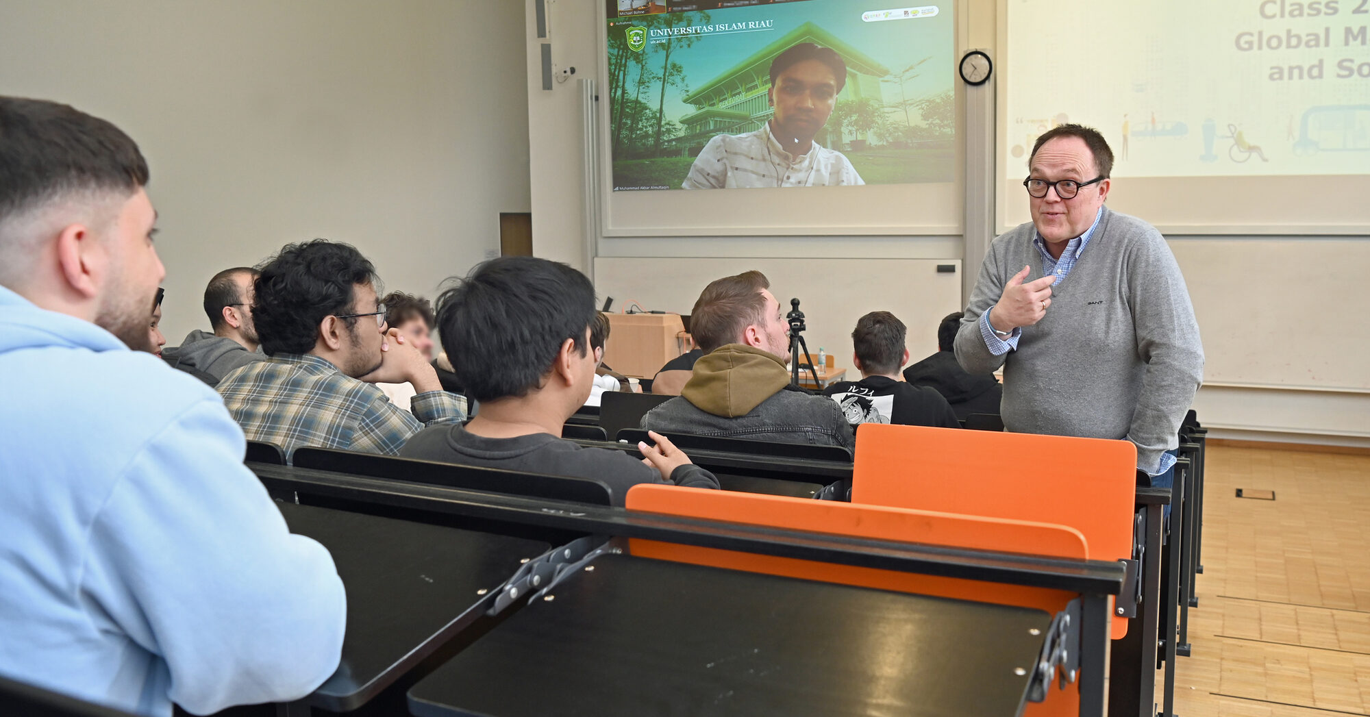 Interkontinentale Vorlesung an der FH Dortmund | News der FH Dortmund